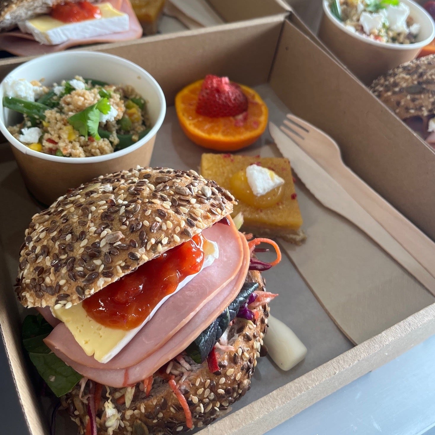 Gourmet lunch box for one – Arctic Kitchen NZ