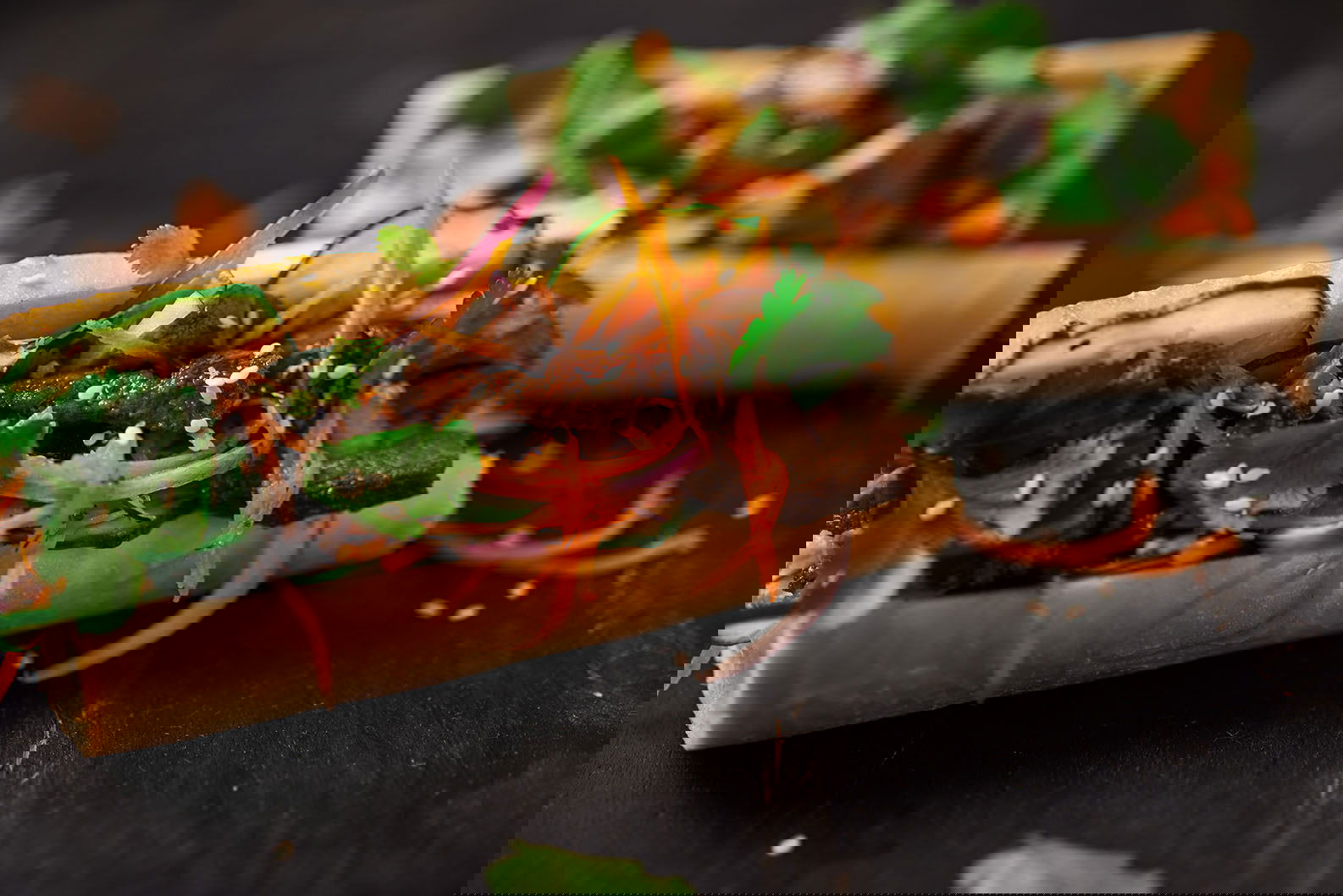 Chilli caramel beef bahn mi – Arctic Kitchen NZ