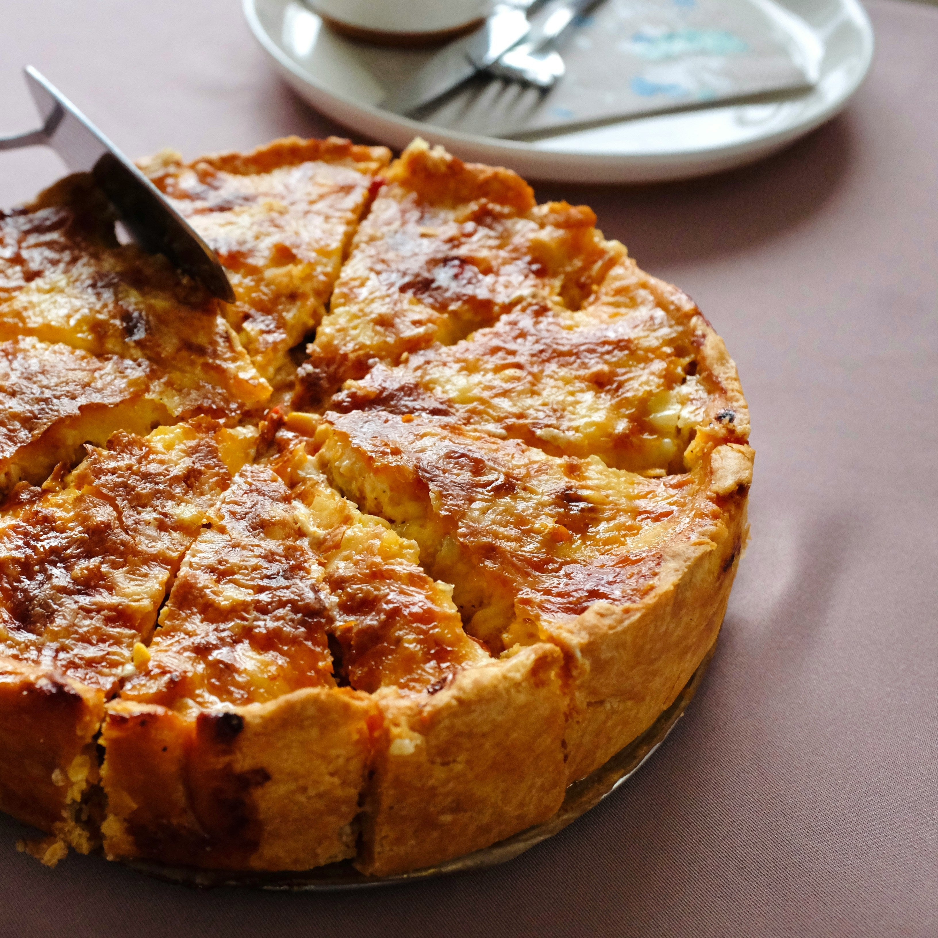 Roasted vegetable quiche – Arctic Kitchen NZ